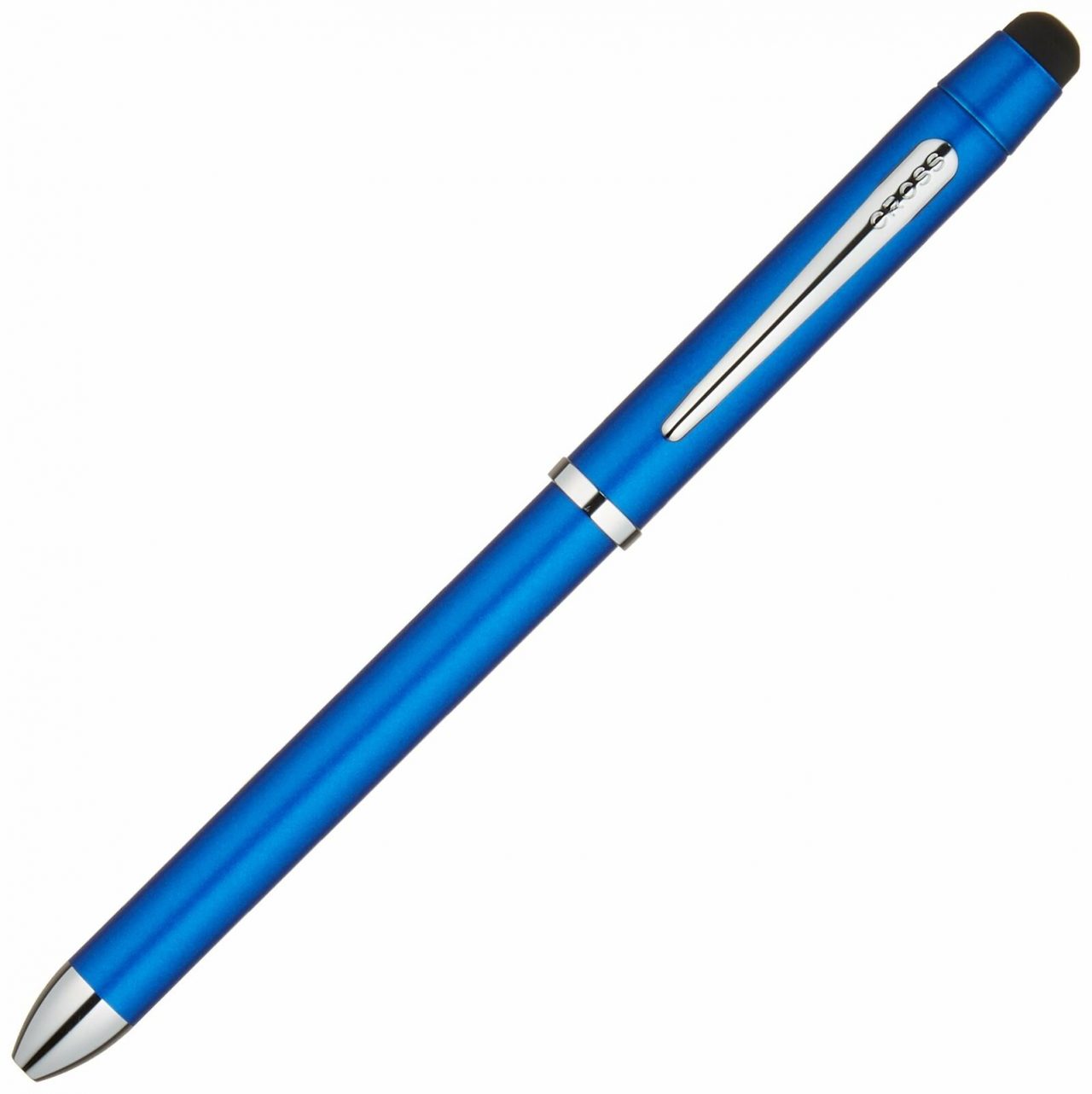 Tech 3 stylo multifinction bleu métalique - Point Plume®