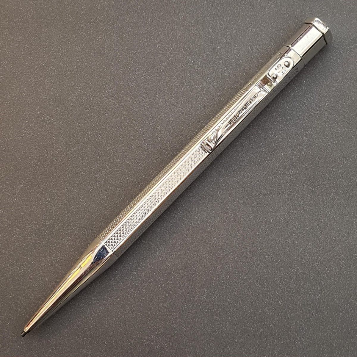 Yard-O-Led Diplomat silver pencil - Point Plume®
